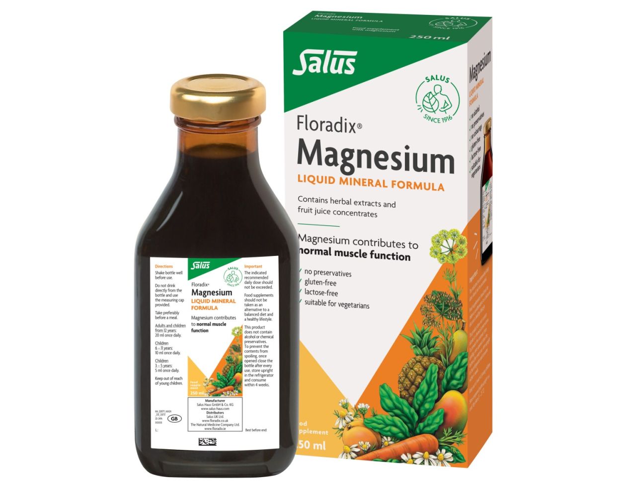 Salus Haus Magnesium Liquid Formula (250ml)