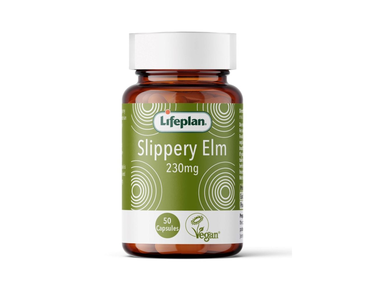 Lifeplan Slippery Elm 230mg (50 Capsules)