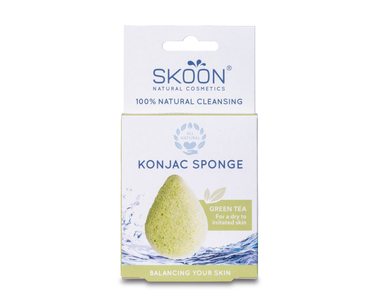 Skoon Konjac Sponge Green Tea